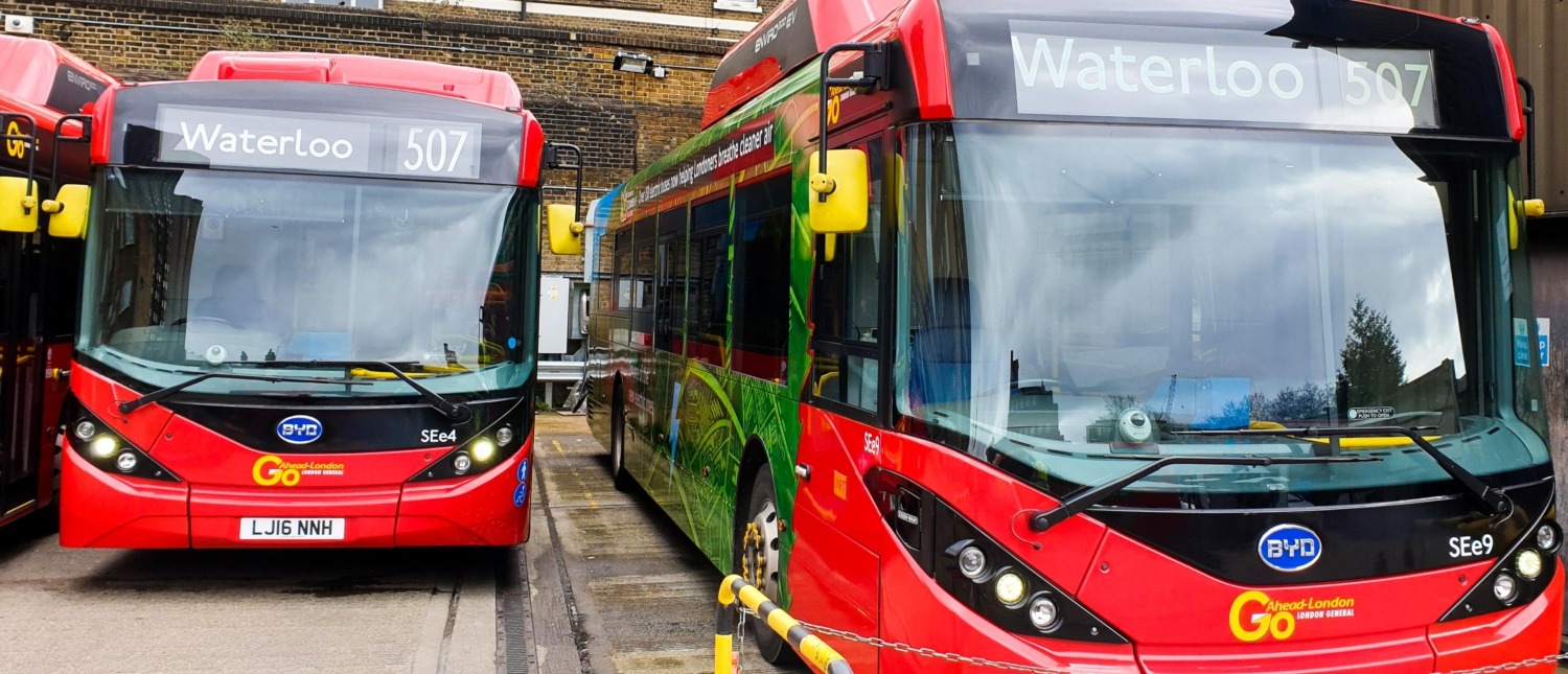 The rise of electric buses comes a new challenge: Electric Bus Signage ...